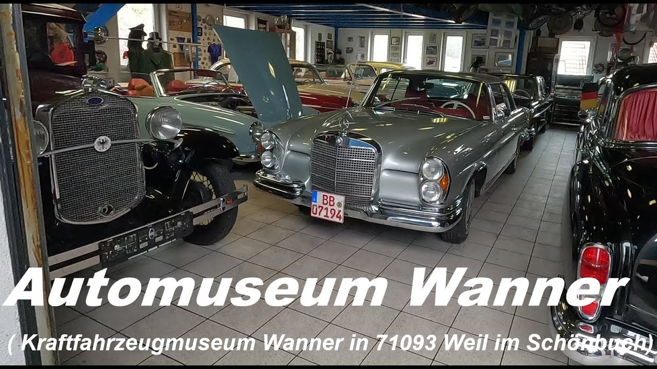 Automuseum WANNER - April 2023 (Kraftfahrzeugmuseum Wanner in 71093 ...