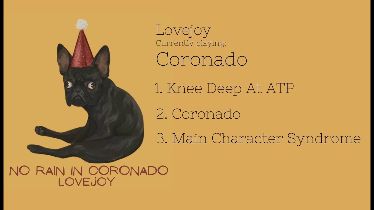 Lovejoy - No Rain In Coronado (Full EP) (UNOFFICIAL) - YouTube