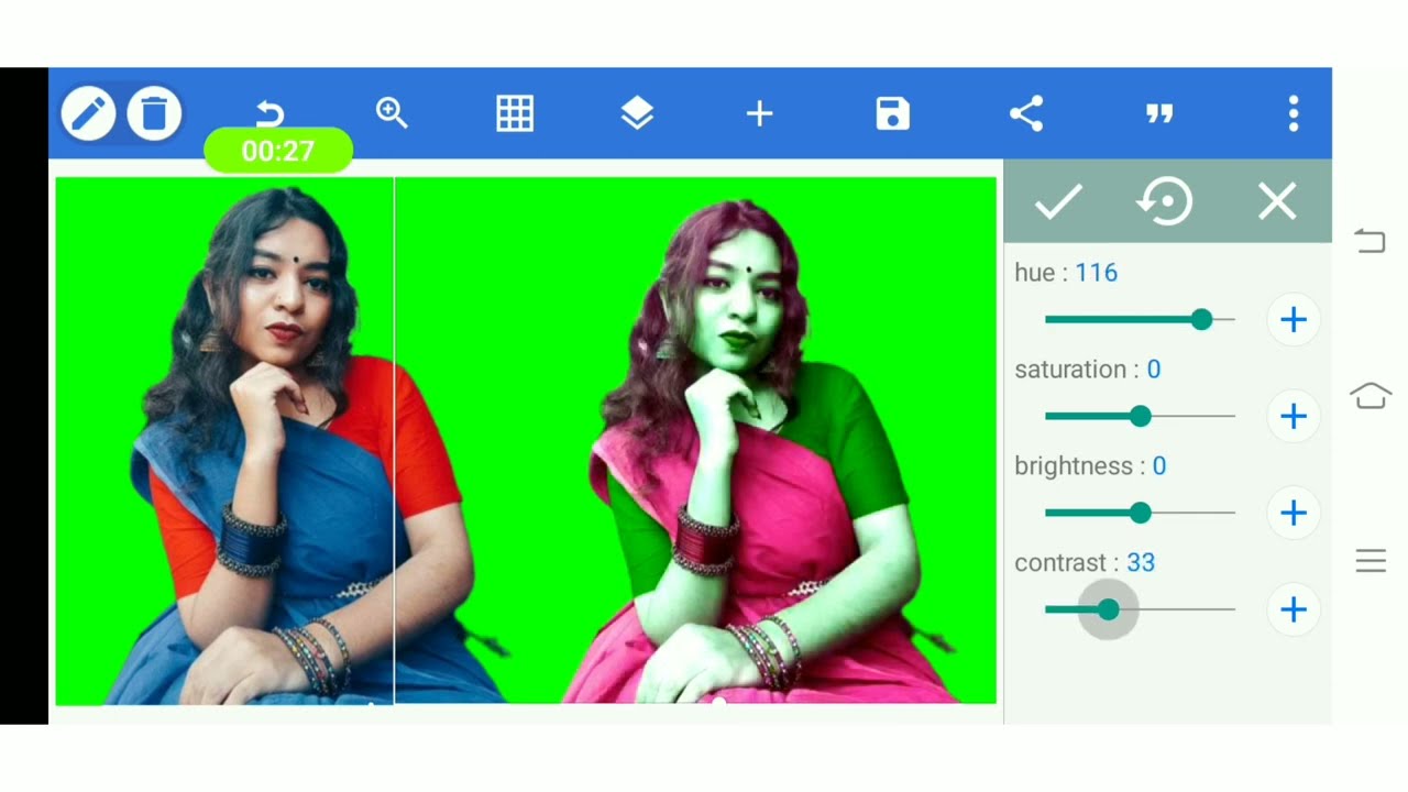 PixelLab Photo Editing Tutorial Green Background | Part 13 - YouTube