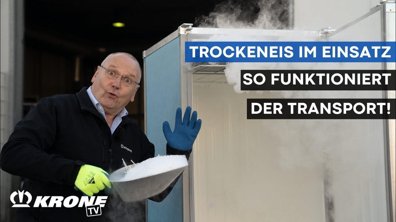 This is how temperature-controlled transport with dry ice works ...