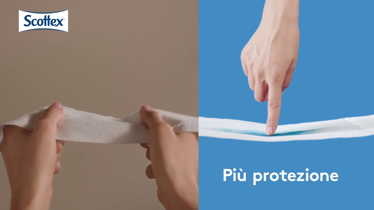 Trasforma il Pulito in Amore con Scottex.® - YouTube