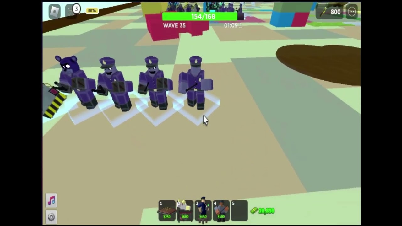 Warden(Purple Guy) Showcase - YouTube