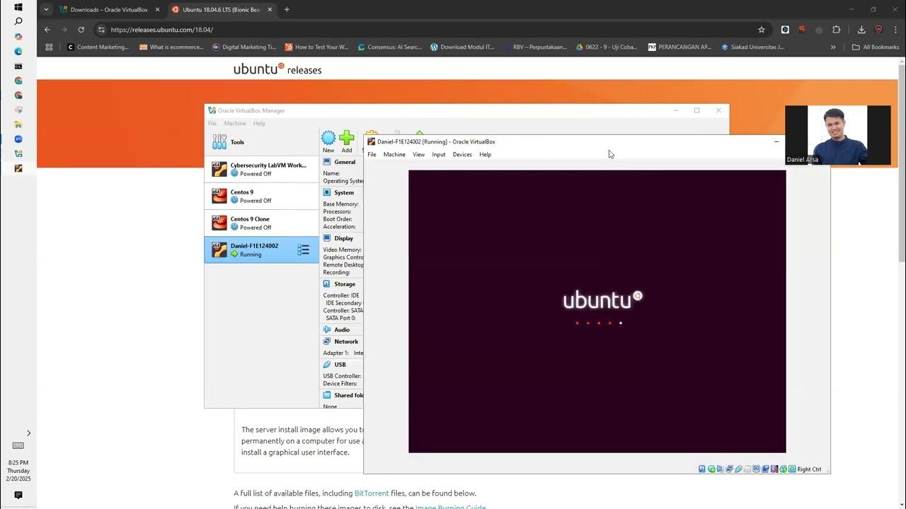 Install Linux Ubuntu 18.04 with VirtualBox - YouTube