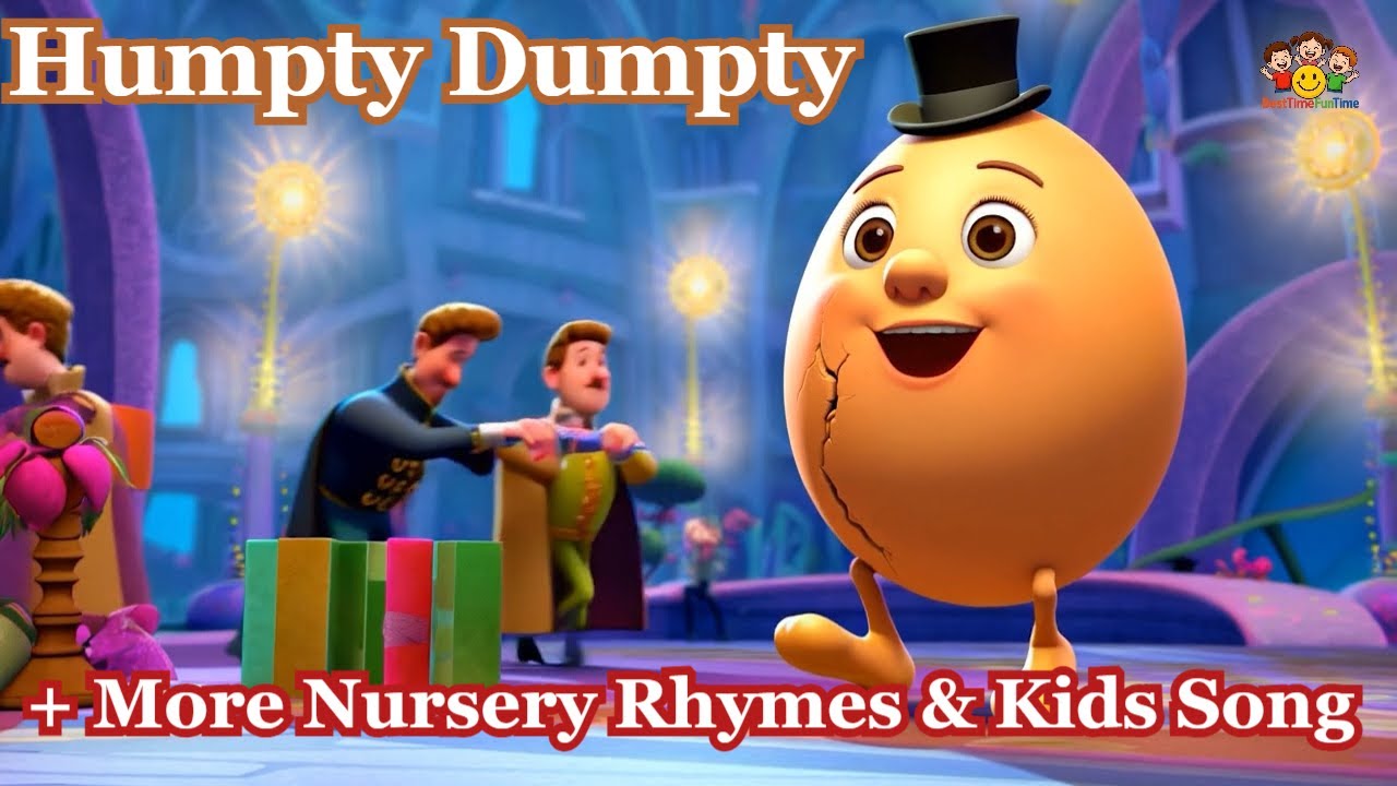 Humpty Dumpty | + More Nursery Rhymes & Kids Song - YouTube