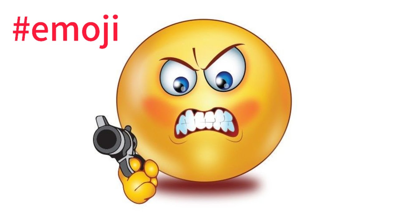 How to Draw Angry Emoji/EMOJI DRAWING - YouTube