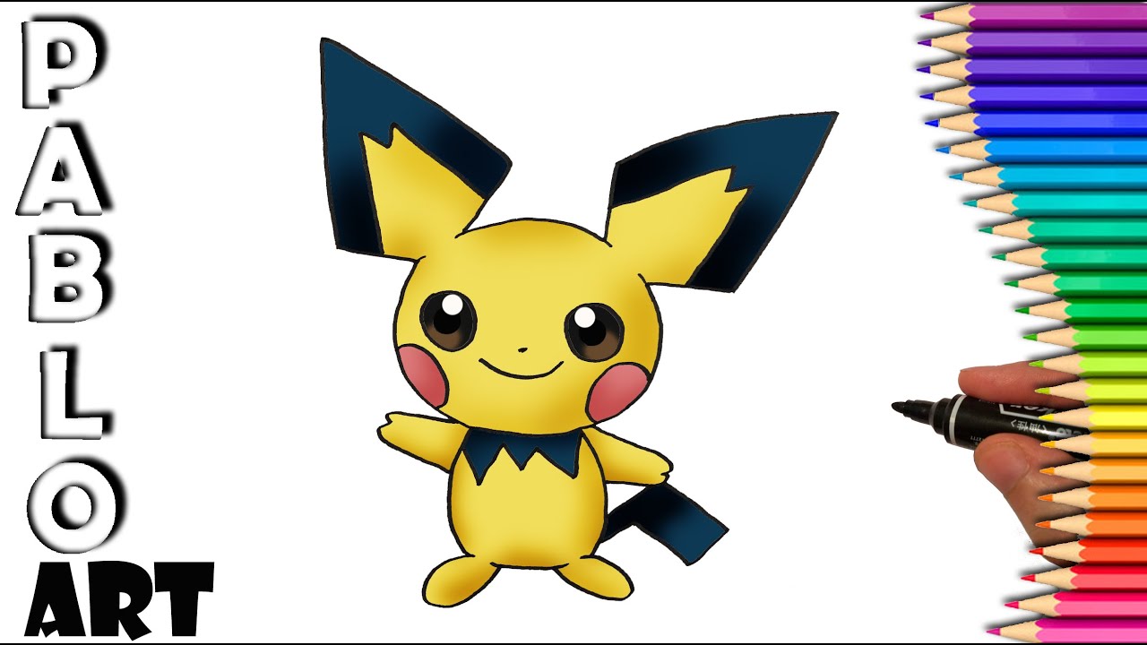How To Draw Pichu Step By Step