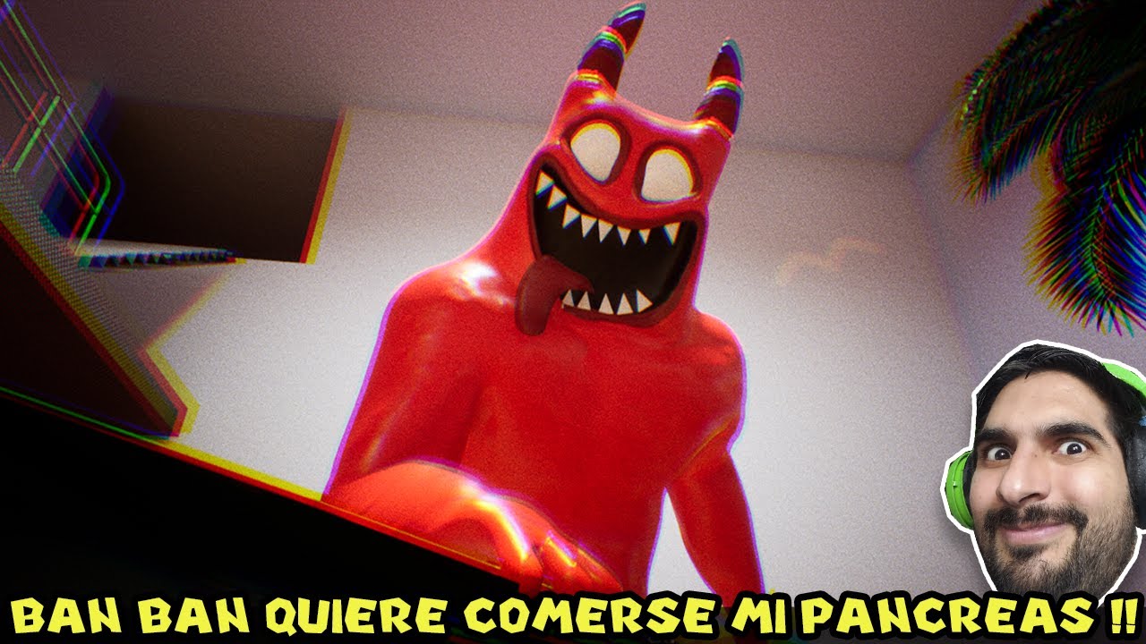 BAN BAN QUIERE COMERSE MI PÁNCREAS !! - Garten of Ban Ban 3 con Pepe el ...