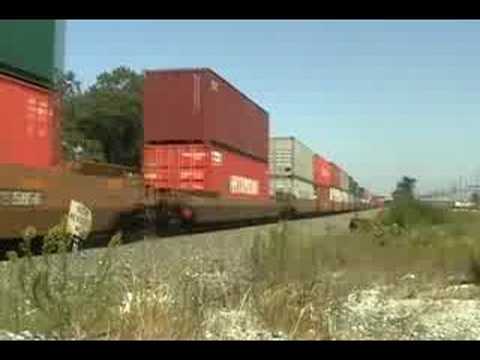 NS Stack Train 23N at 60mph - YouTube