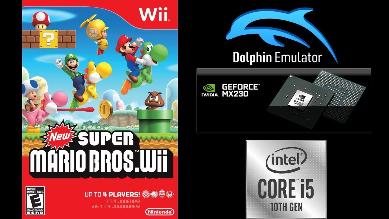 New Super Mario Bros.Wii - Dolphin (Wii Emulator) - low end Laptop - i5 ...