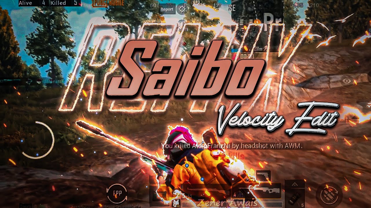 Saibo PUBG Velocity Edit | Saibo Remix PUBG Beat Sync | ROR |PUBG Beat Sync | Android Edit - YouTube