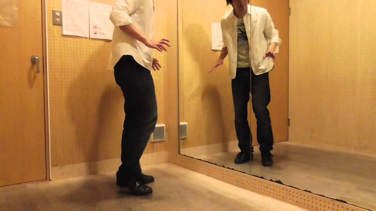 タップ講座パドル編(tap dance paddle&roll) - YouTube