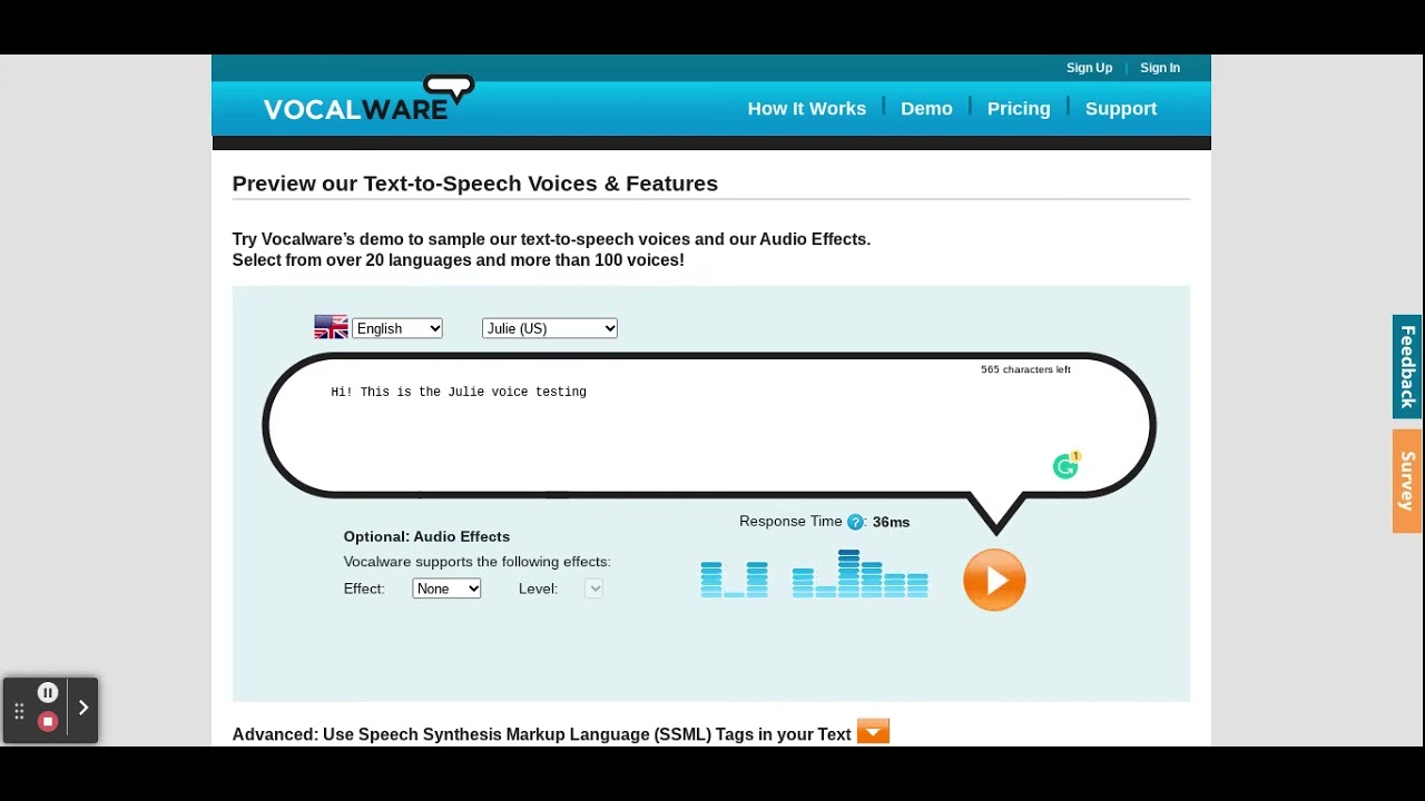 Julie voice in GoAnimate/Vyond - YouTube