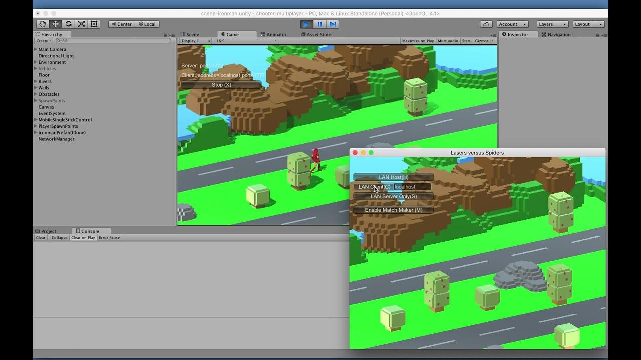 Unity Multiplayer Shooter Tutorial - Part 11: Launching 2 Games Simultaneously on Your Computer ...