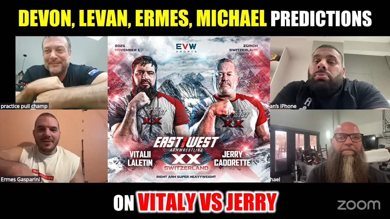 Predictions from Levan, Devon, Ermes and Michael on the Vitaly vs Jerry ...
