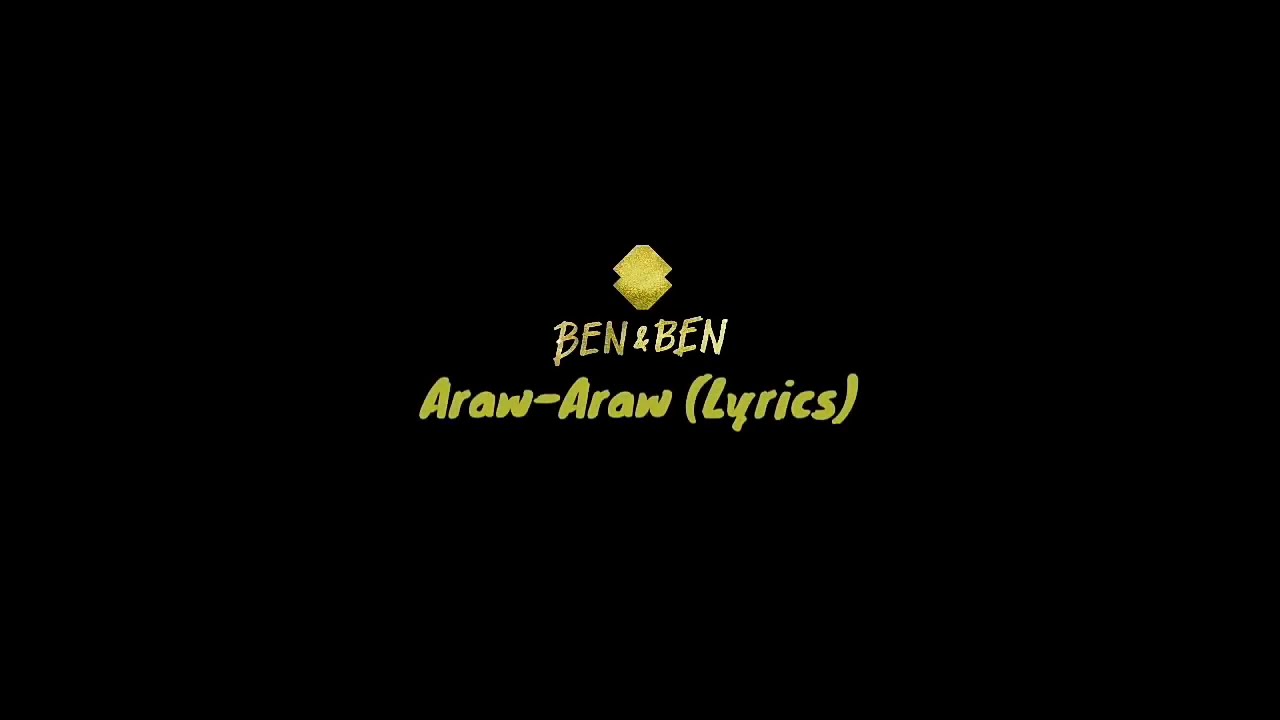 Benandben Araw Araw Lyrics Animation Youtube