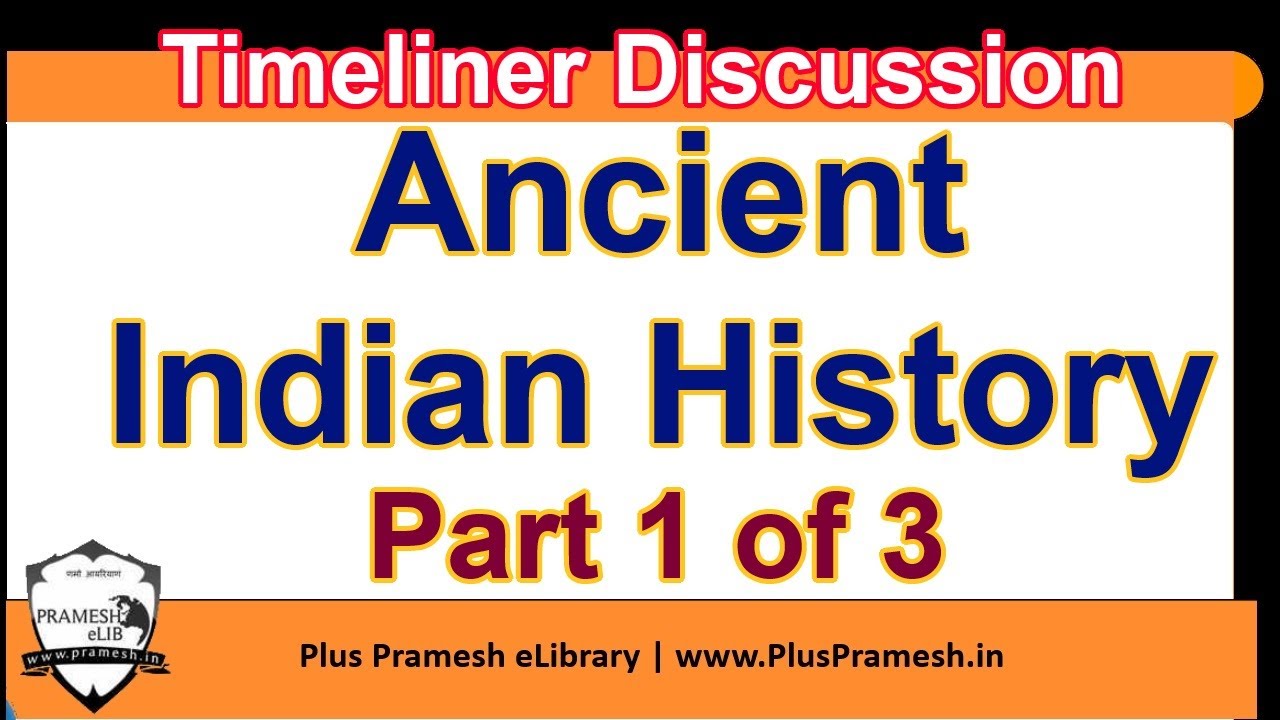 Part 1: Ancient History of India | 2500 BC - 323 AD | UPSC - YouTube