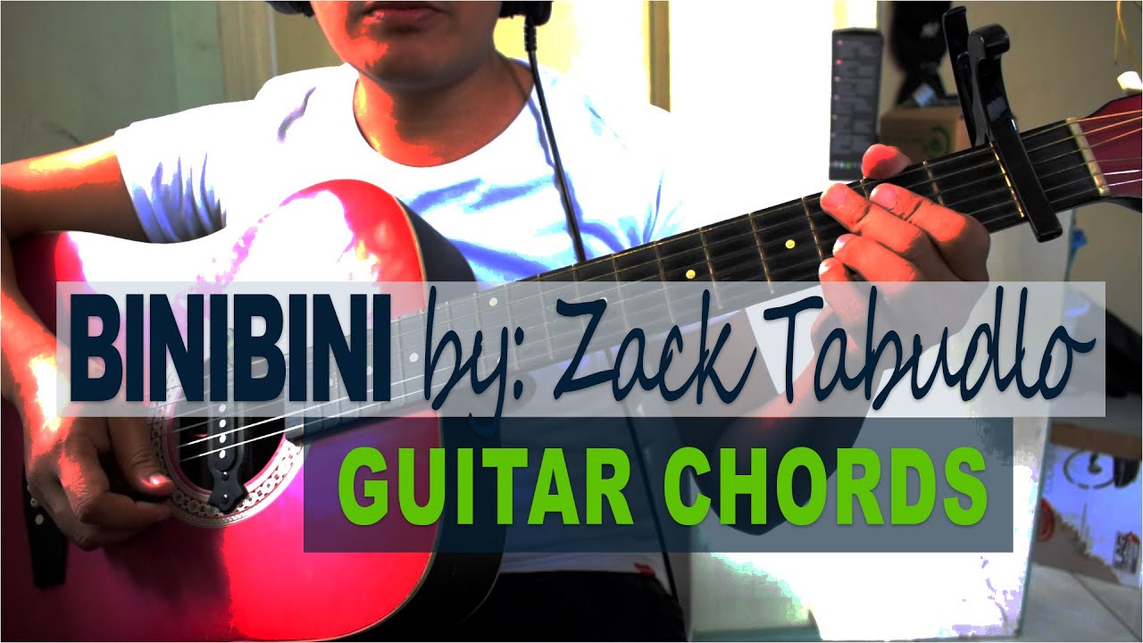 Binibini - Zack Tabudlo (GUITAR TUTORIAL) - YouTube