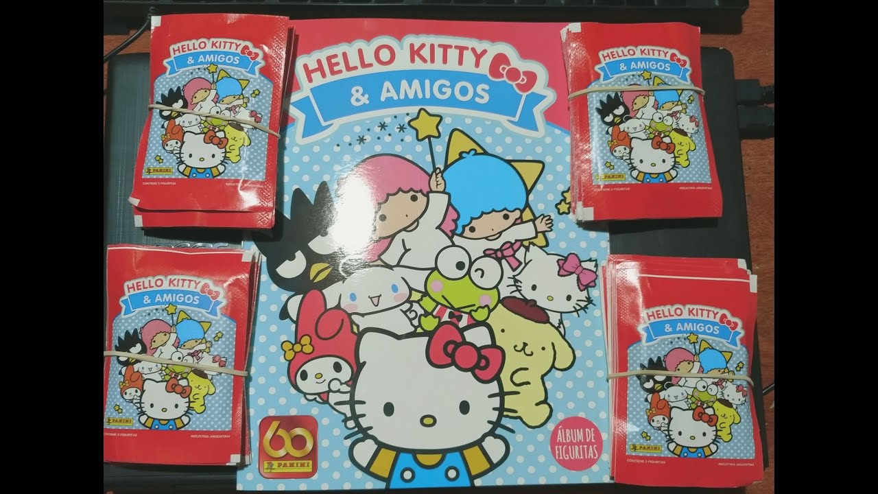 Album de figuritas (2021) de Hello Kitty y sus amigos - YouTube