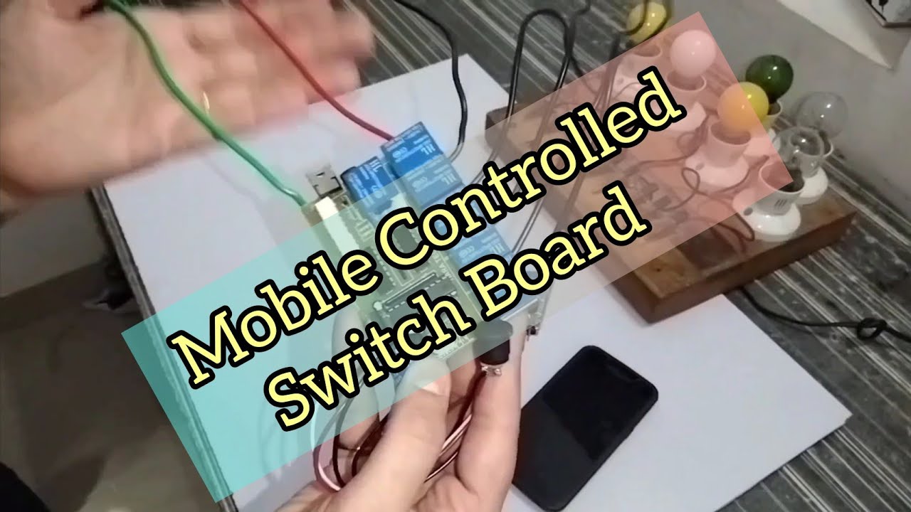 Mobile Operated Device Controller | Bluetooth based Switch Board ...