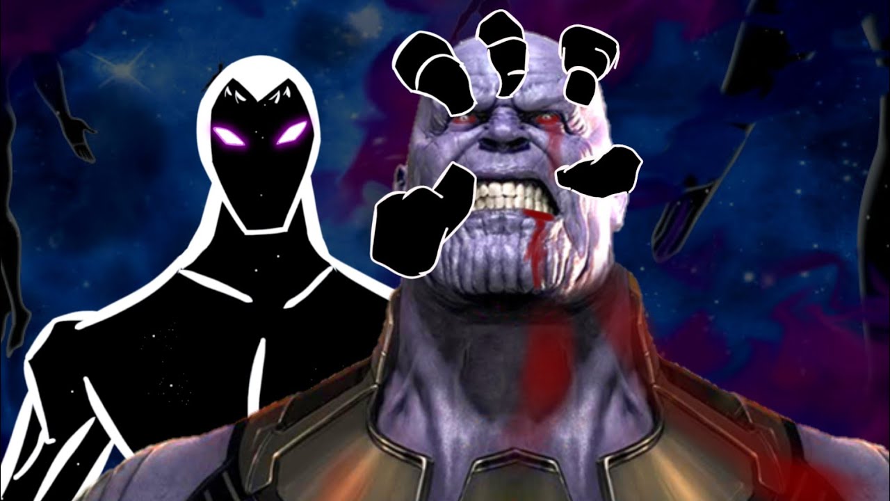 Thanos vs AlienX Animation | Ben 10 what if Aggregor Absorbs baby Alien ...