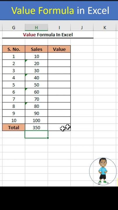 Value Formula In Excel Excel Exceltips Shorts Exceltutorial Msexcel Microsoftexcel