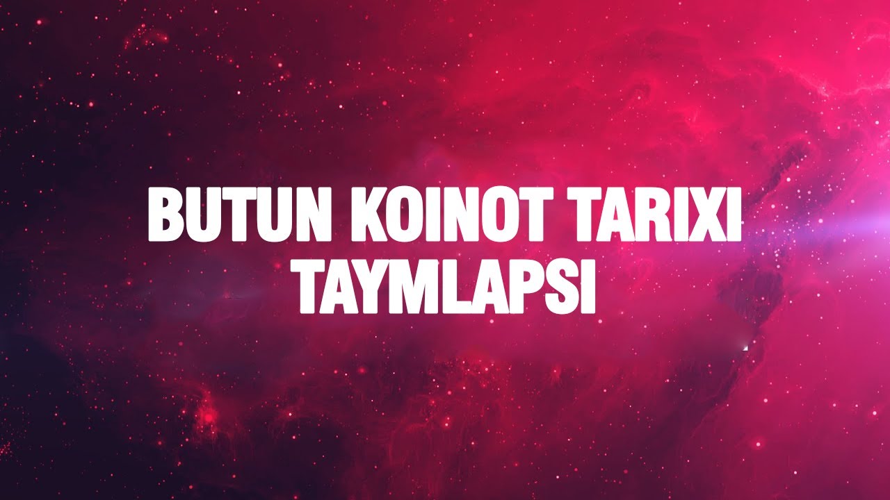 BUTUN KOINOT TARIXI TAYMLAPSI | @melodysheep - YouTube