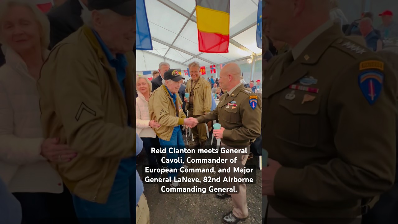 Reid Clanton meets General Cavoli, Commander of European Command, and ...