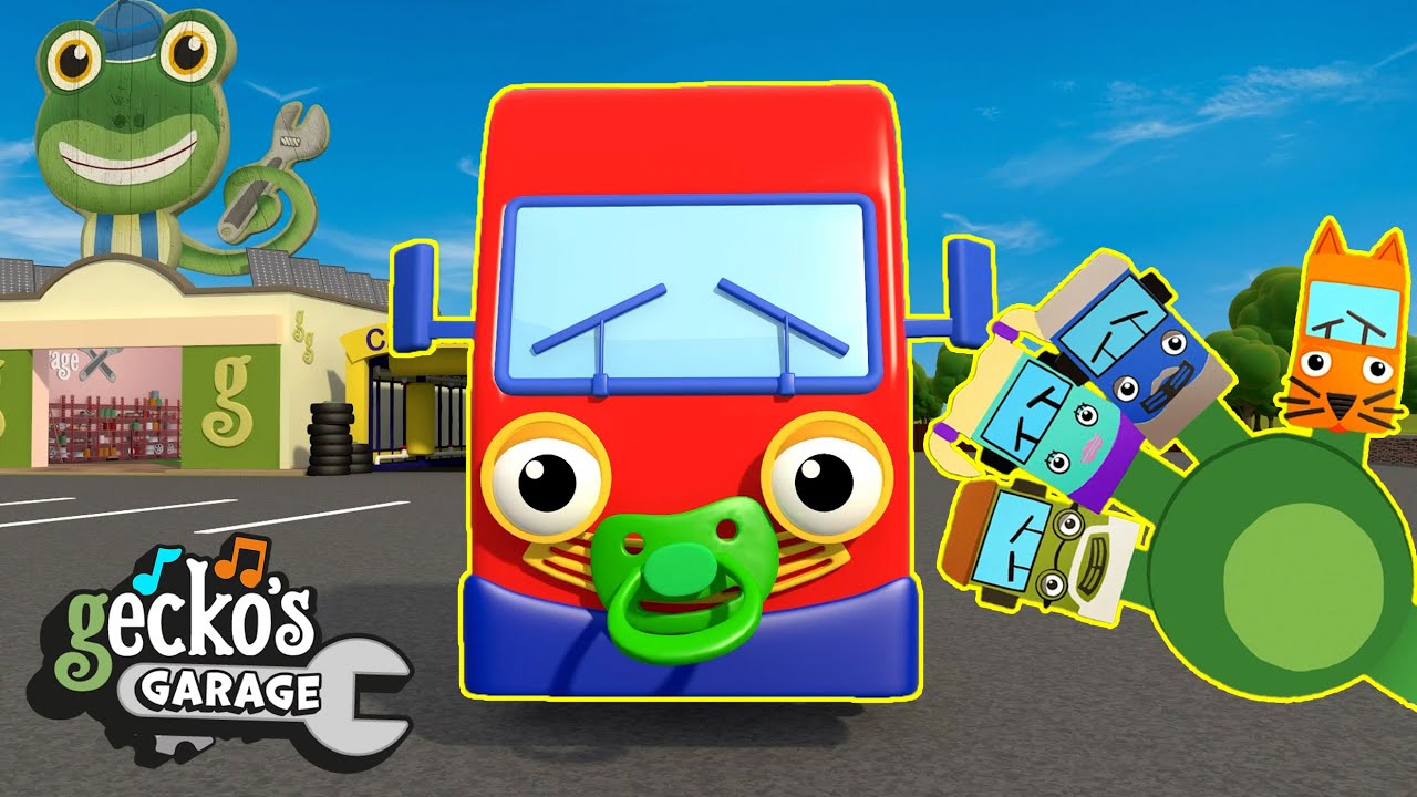 Baby Truck Where Are You? | Gecko's Garage | Trucks For Children ...
