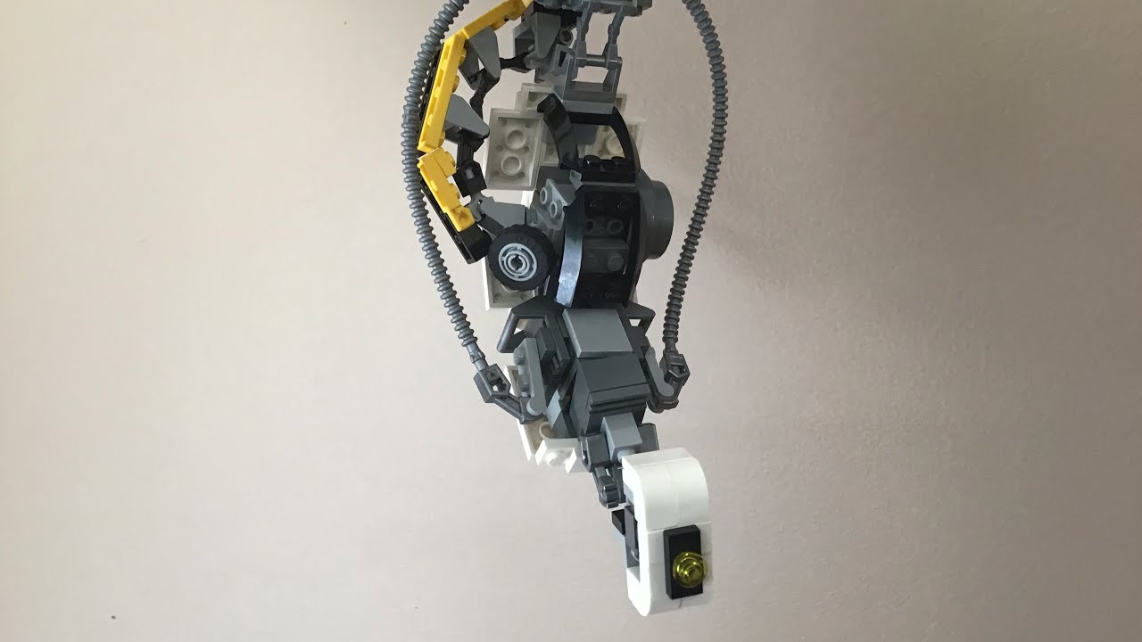 LEGO GLaDOS Tutorial (hard) - YouTube