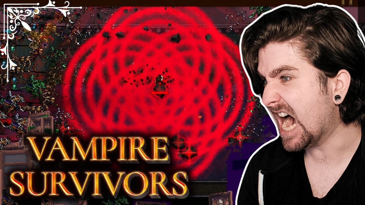 I WILL DRAIN THESE PAINTINGS IF IT KILLS ME - Vampire Survivors PS5 ...