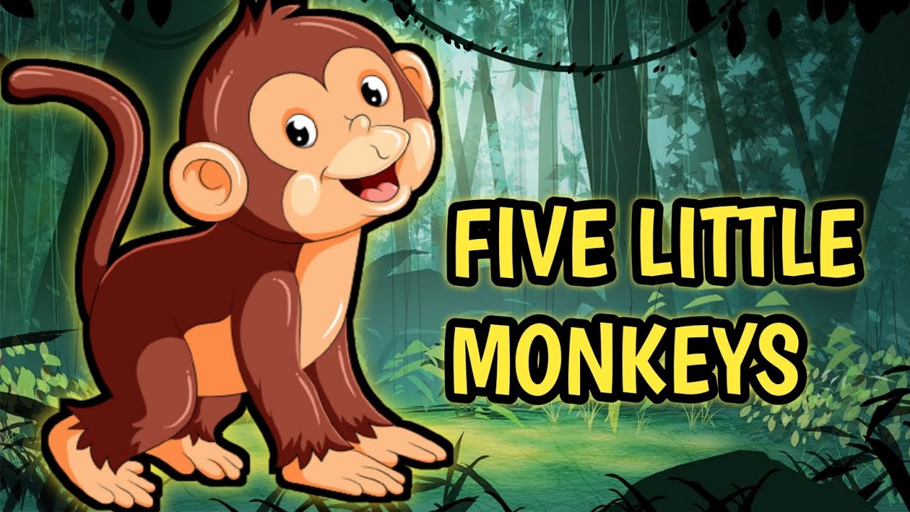 | Five Little Monkeys | poems for kids more nursery rhymes kids ...