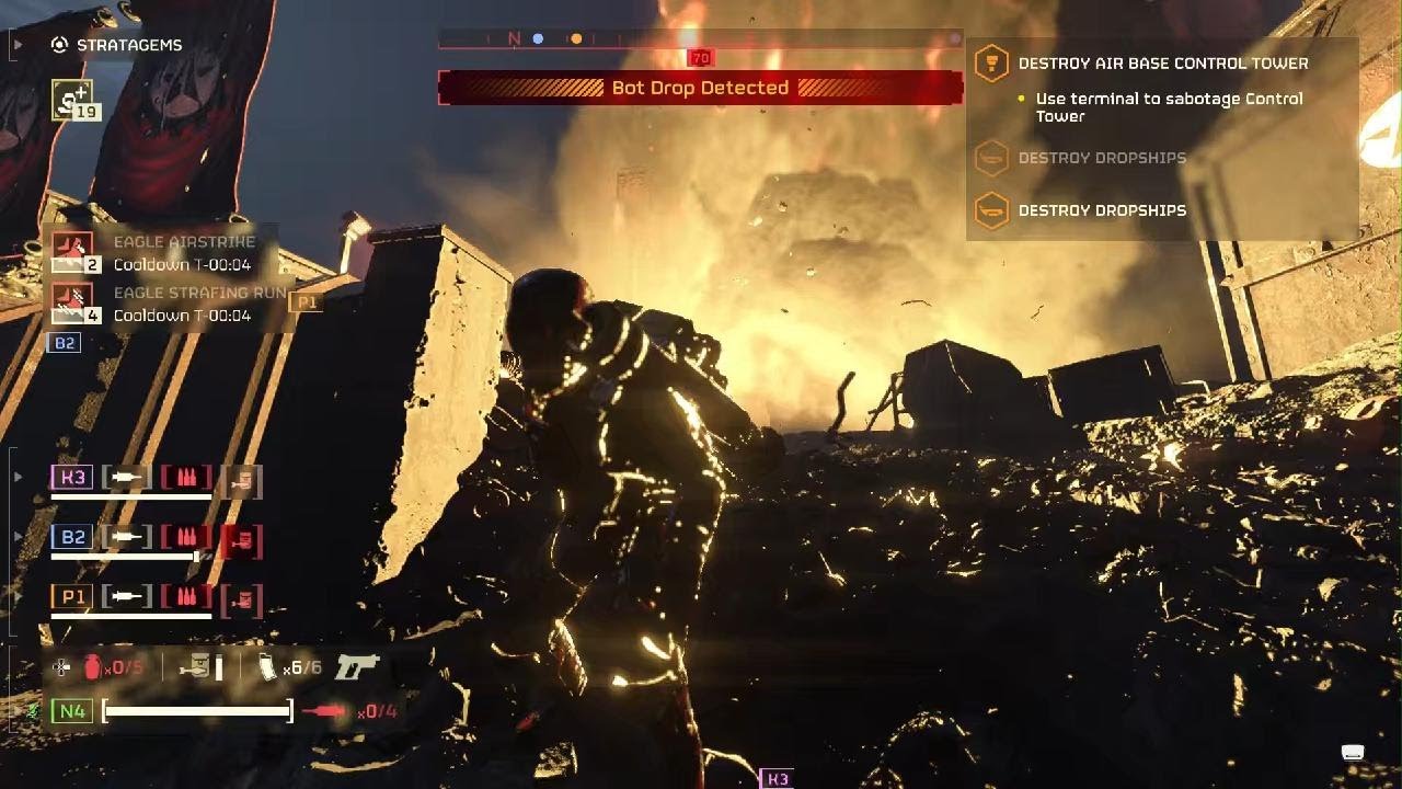 HELLDIVERS 2: Senator Division: Reaper Disciples Training - YouTube