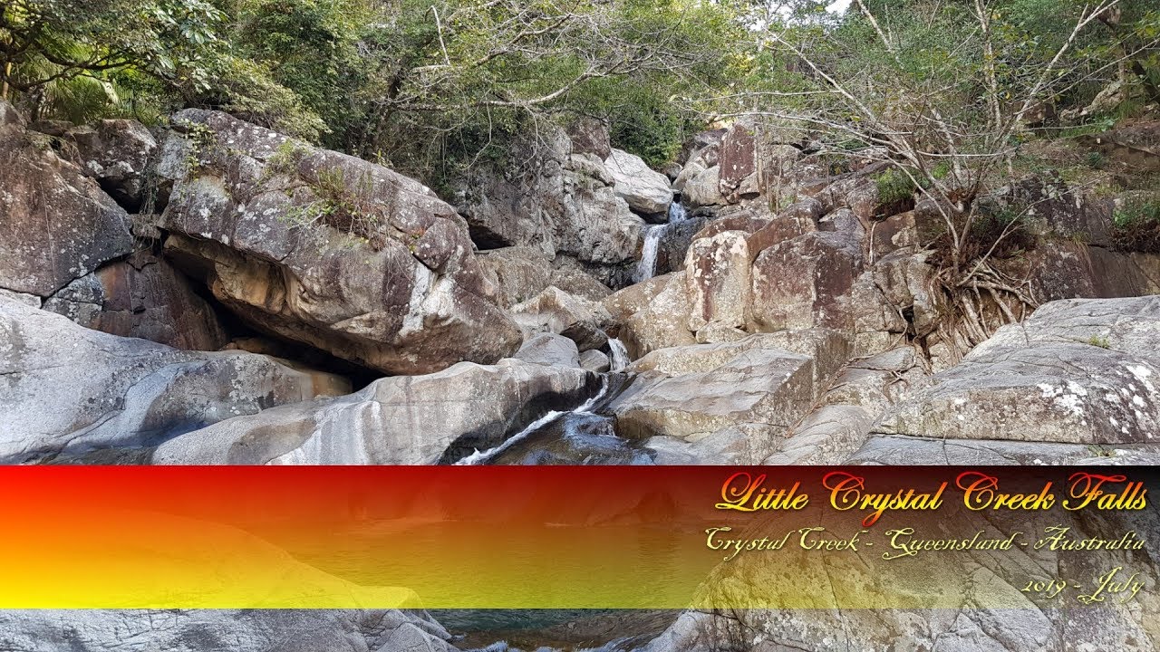 Little Crystal Creek Falls, Crystal Creek, Queensland, Australia - YouTube
