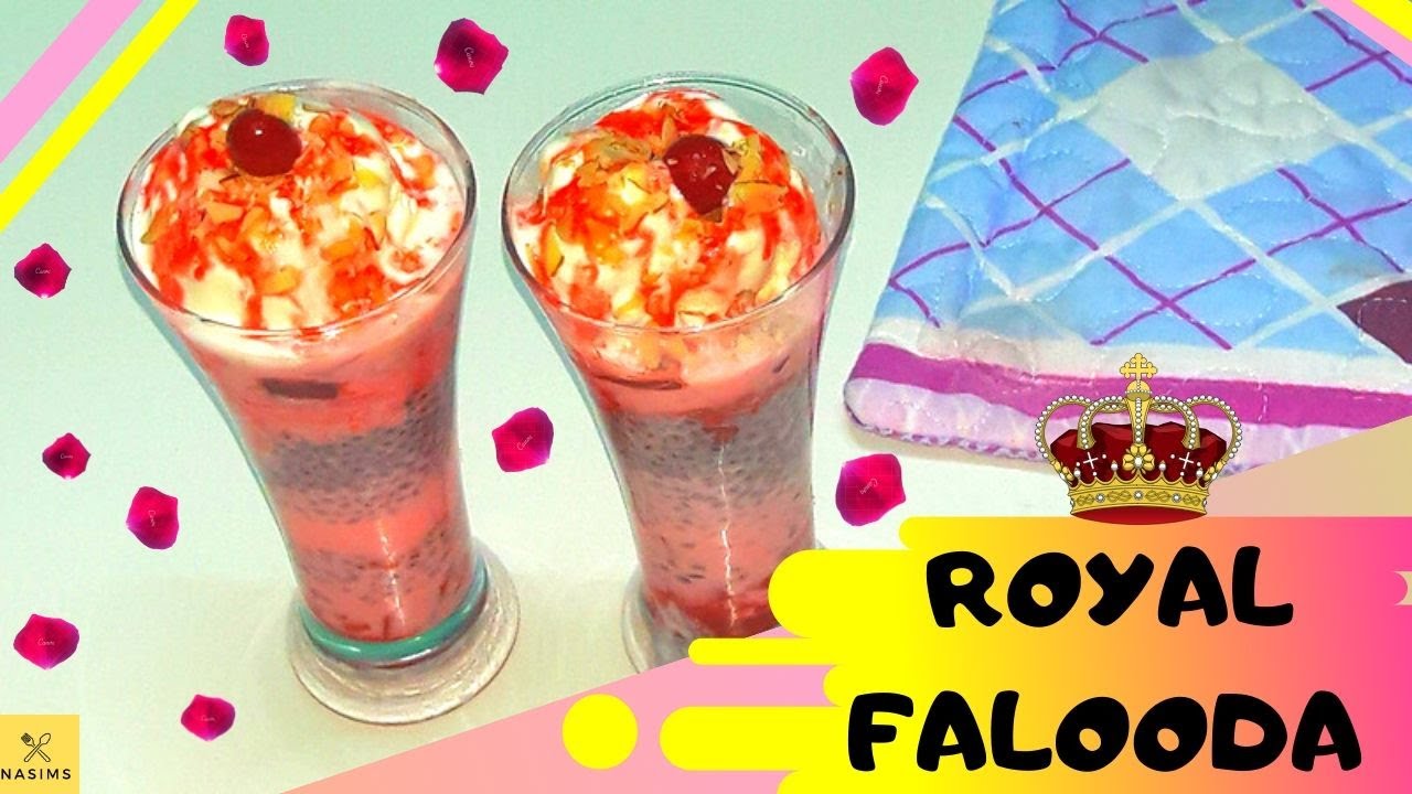ROYAL FALOODA RECIPE (FALUDA) || SUMMER DESSERT RECIPES || HOW TO MAKE ...