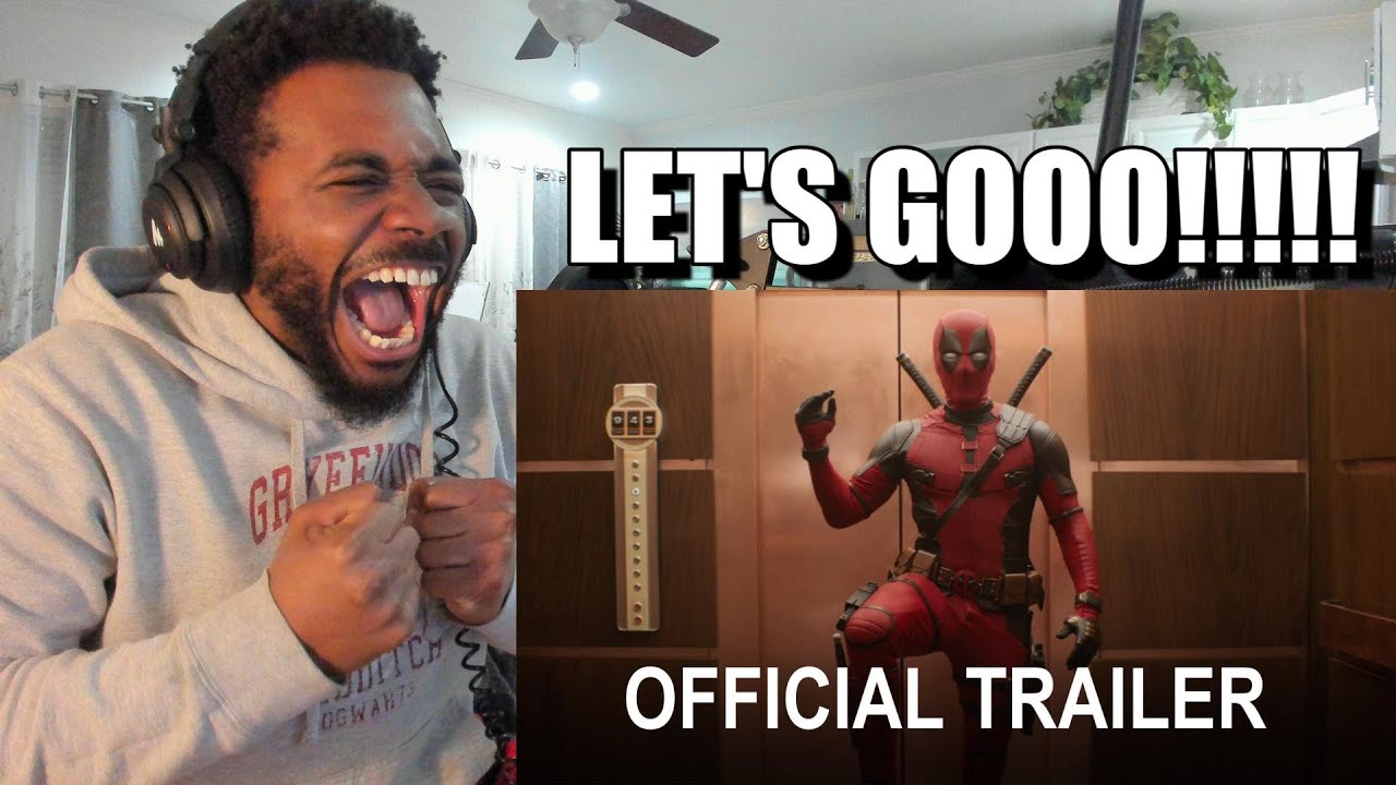 DEADPOOL & WOLVERINE TRAILER LIVE REACTION!! - YouTube