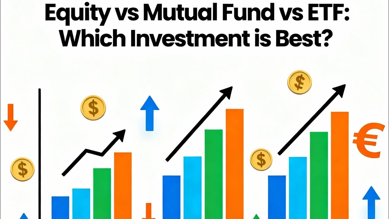Equity vs Mutual Fund vs ETF: Best Investment इक्विटी, म्यूचुअल फंड और ...