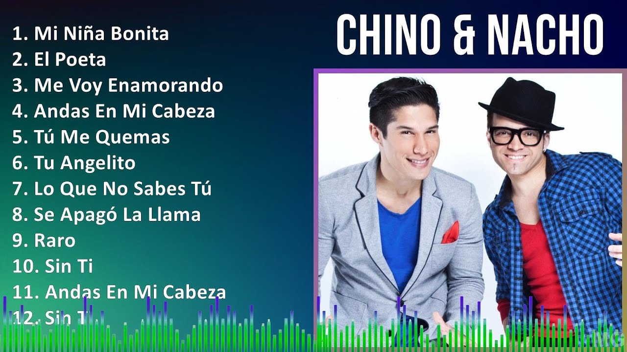 Chino & Nacho 2024 MIX Grandes Exitos - Mi Niña Bonita, El Poeta, Me ...