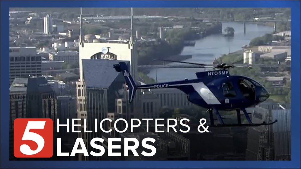 Why pointing a laser at helicopter can lead to arrest and danger - YouTube