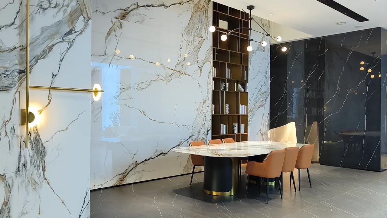 Sintered Stone Wall Cladding - YouTube