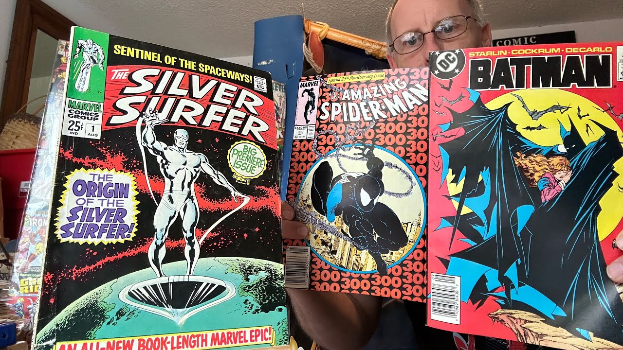 Silver Surfer #1 Spider-Man #300 Batman #423 Silver Age Comics Please ...