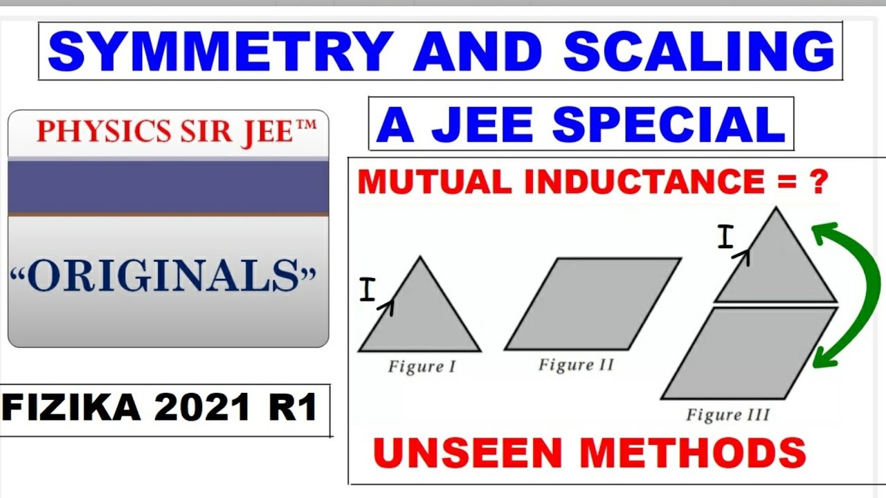 JEE ADVANCED: FIZIKA | MUTUAL INDUCTANCE OF TRIANGLE AND RHOMBUS ...