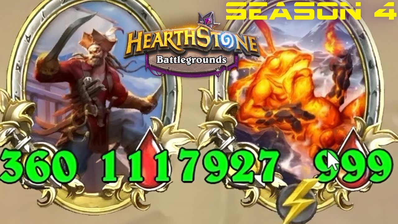 APM Murloc-Pirate Menageries - Hearthstone Battlegrounds Season 4 - YouTube