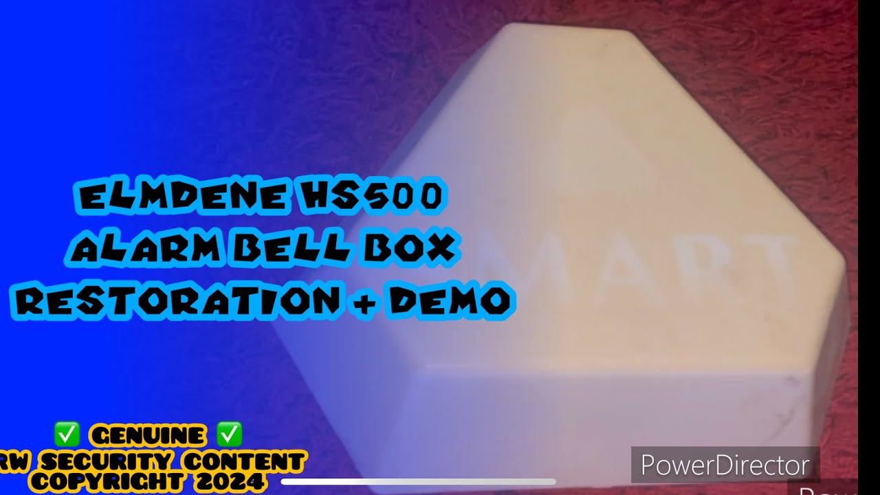Elmdene HS500 Alarm Bell Box Restoration and Demonstration - YouTube