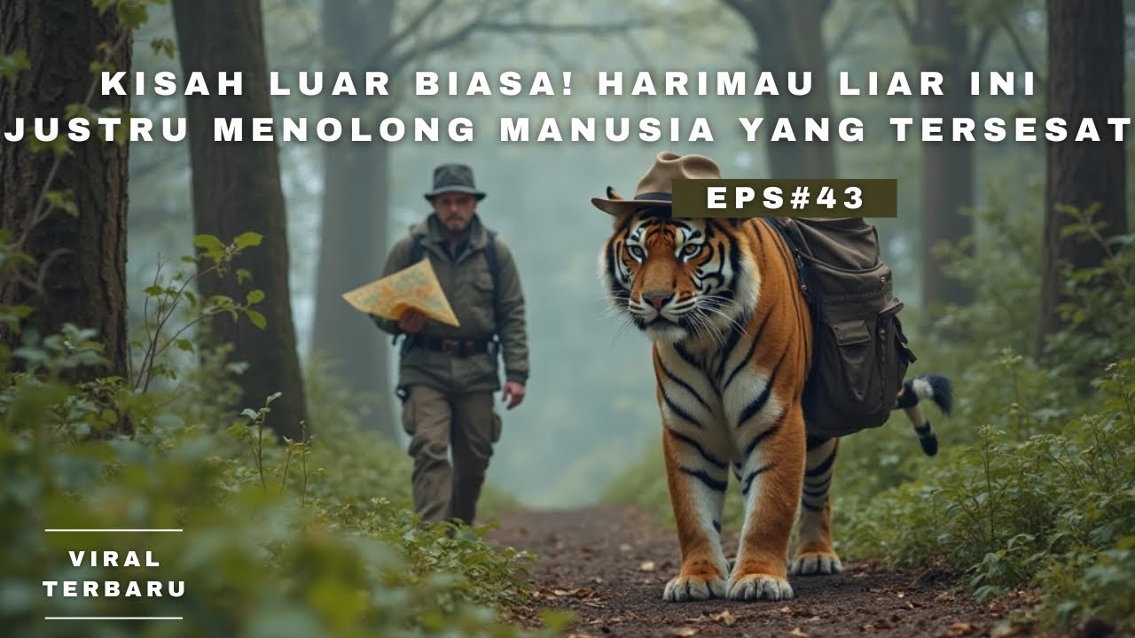 Kisah Luar Biasa! Harimau Liar Ini Justru Menolong Manusia yang ...