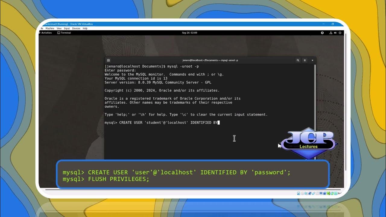 Installation of MySQL8 in Oracle Linux 9.4 - YouTube