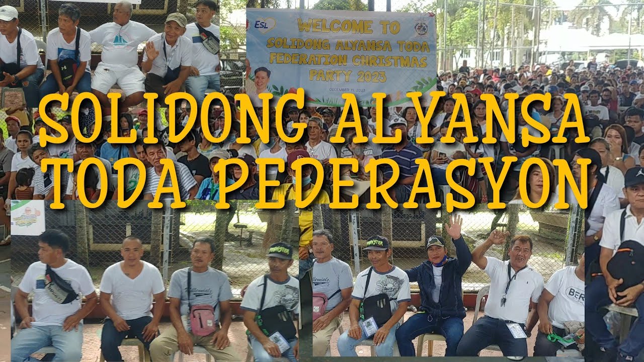 YEAR END 2023 SOLIDONG ALYANSA TODA PEDERASYON - YouTube