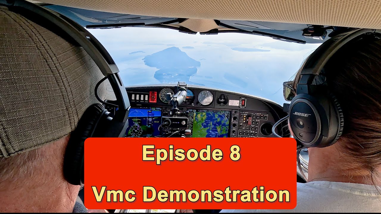 Vmc Demo - Episode 8 Maneuvers in a Diamond DA42 VI - YouTube
