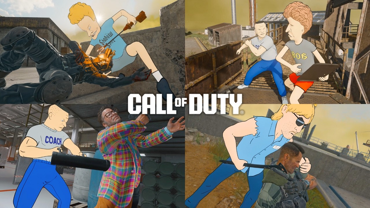 Beavis, Butt-Head, Todd & Coach Buzzcut Execution Compilation – COD ...