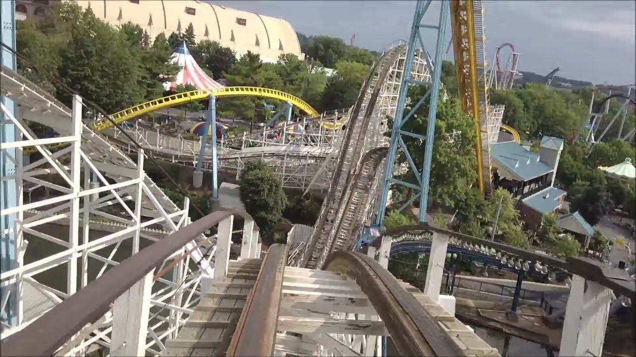 Comet HD On-Ride POV Front Hersheypark Summer 2017 - YouTube