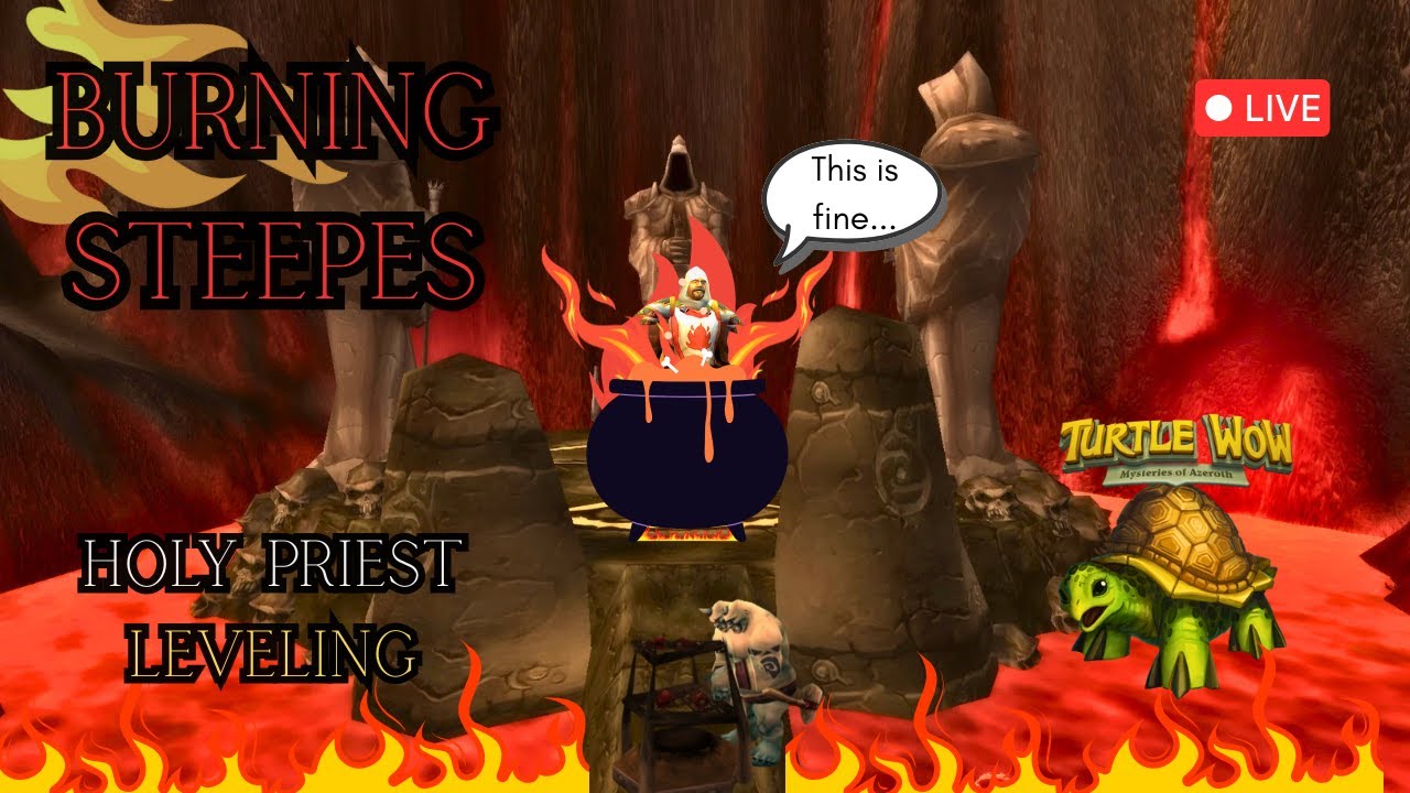 Painful Holy Priest Leveling | Turtle WoW - Searing Gorge/Burning ...